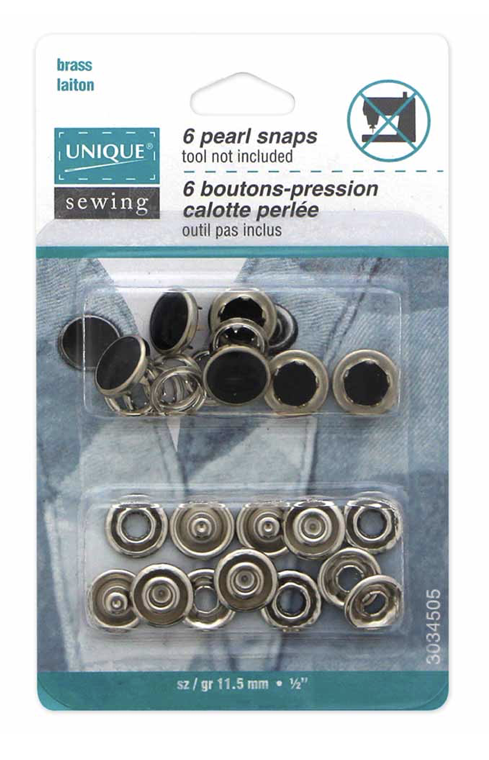 Unique - 6 Pearl Snaps - Makers Lodge